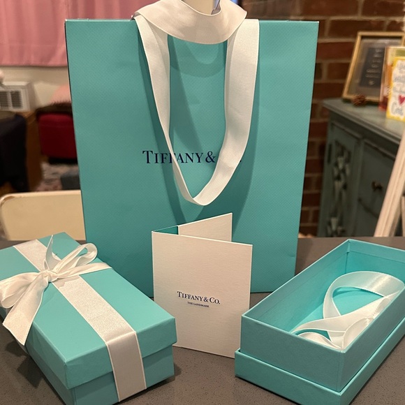 Tiffany & Co. | Other | Tiffany Co Bag2 Boxesreceipt Holder Collection ...